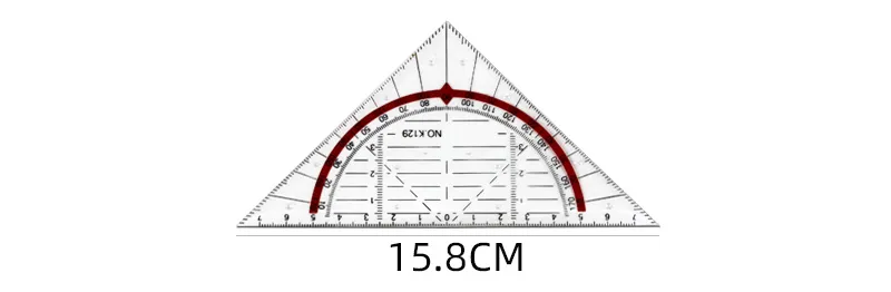 Ruler For Carpentry, Woodworking Protractor: Isosceles Triangle Drawing ...