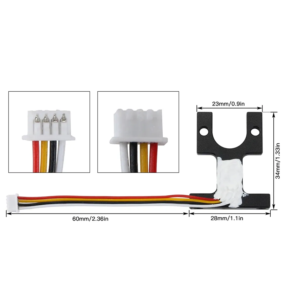DHgate.com:Toaiot Hotend Mount w/ Strain Gauge Sensor for Anycubic ...
