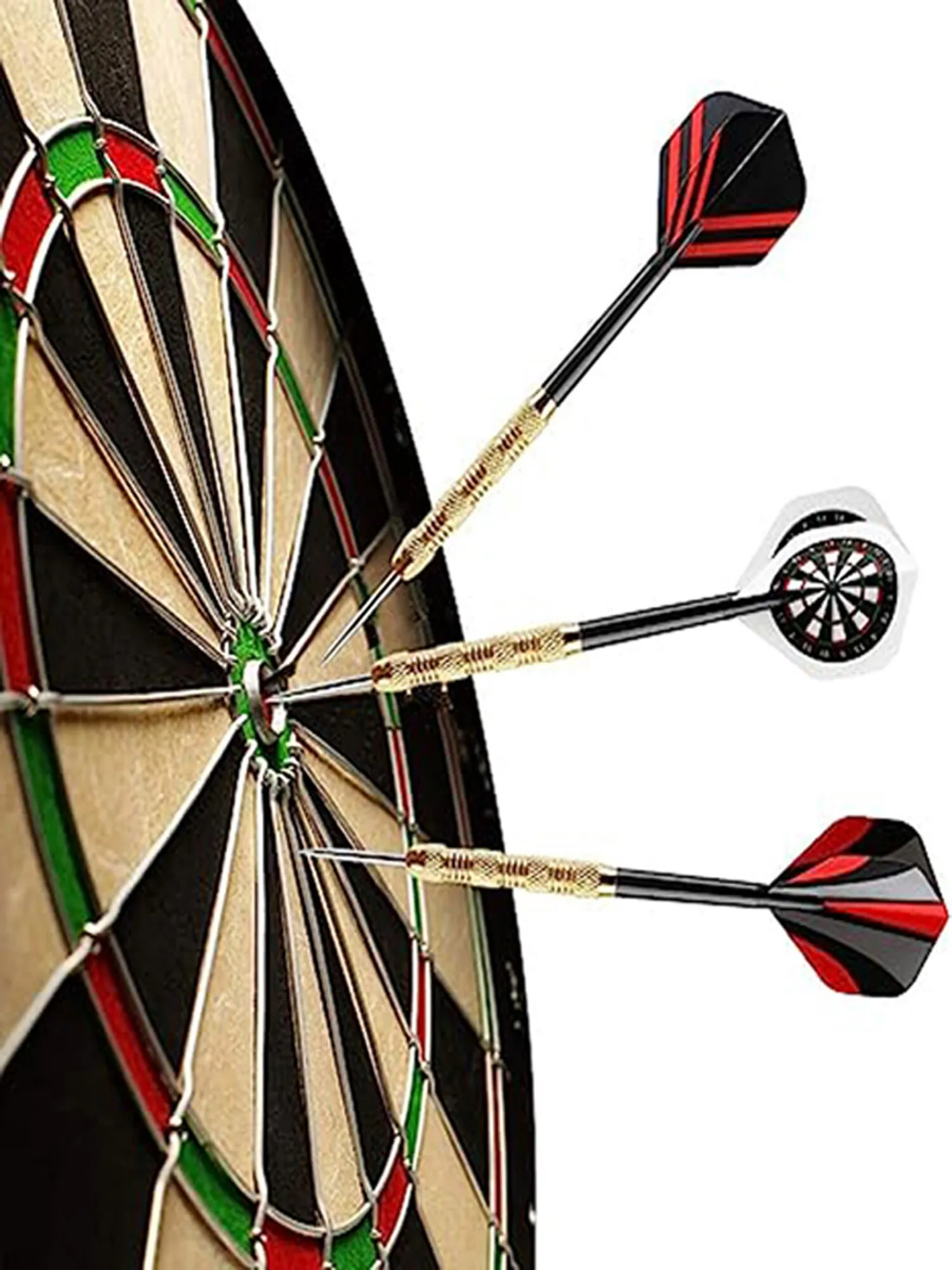 Professional Steel Tip Darts Set - 14 Gram Metal Darts, Copper Plated ...