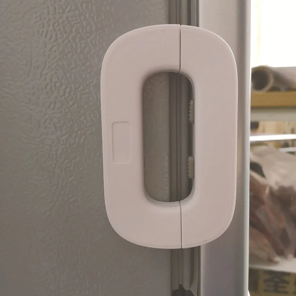 Child Safety Latch Refrigerator Door Lock Plastic 4.37 × 2.6 × 0.9 in ...
