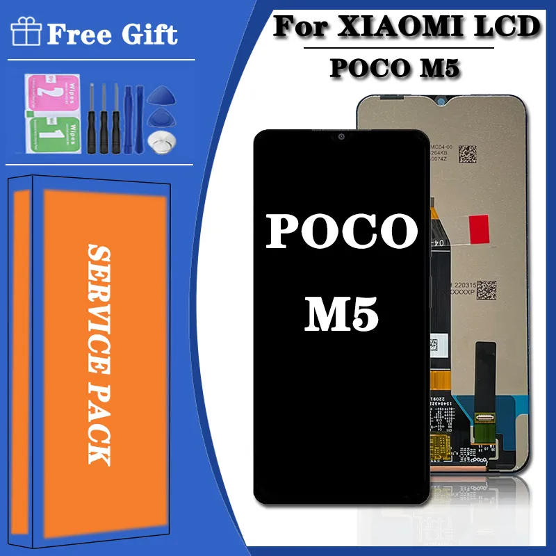 6.58Original For Xiaomi Poco M5 LCD Display+Touch Screen Panel Digitizer Assembly Replacement ...