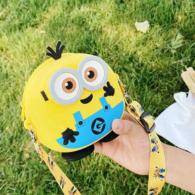 Anime Figure Bob Kevin Silicone Waterproof Coin Purse Minions Bogg Bag ...