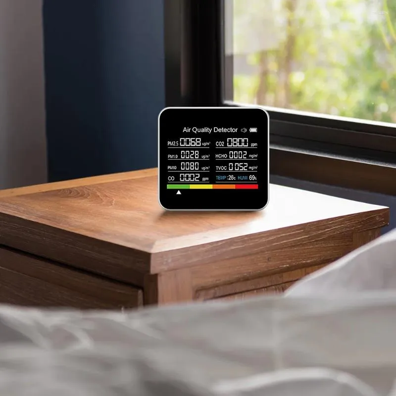 DHgate.com:Multifunctional Digital Air Quality Monitor: Portable CO2 ...