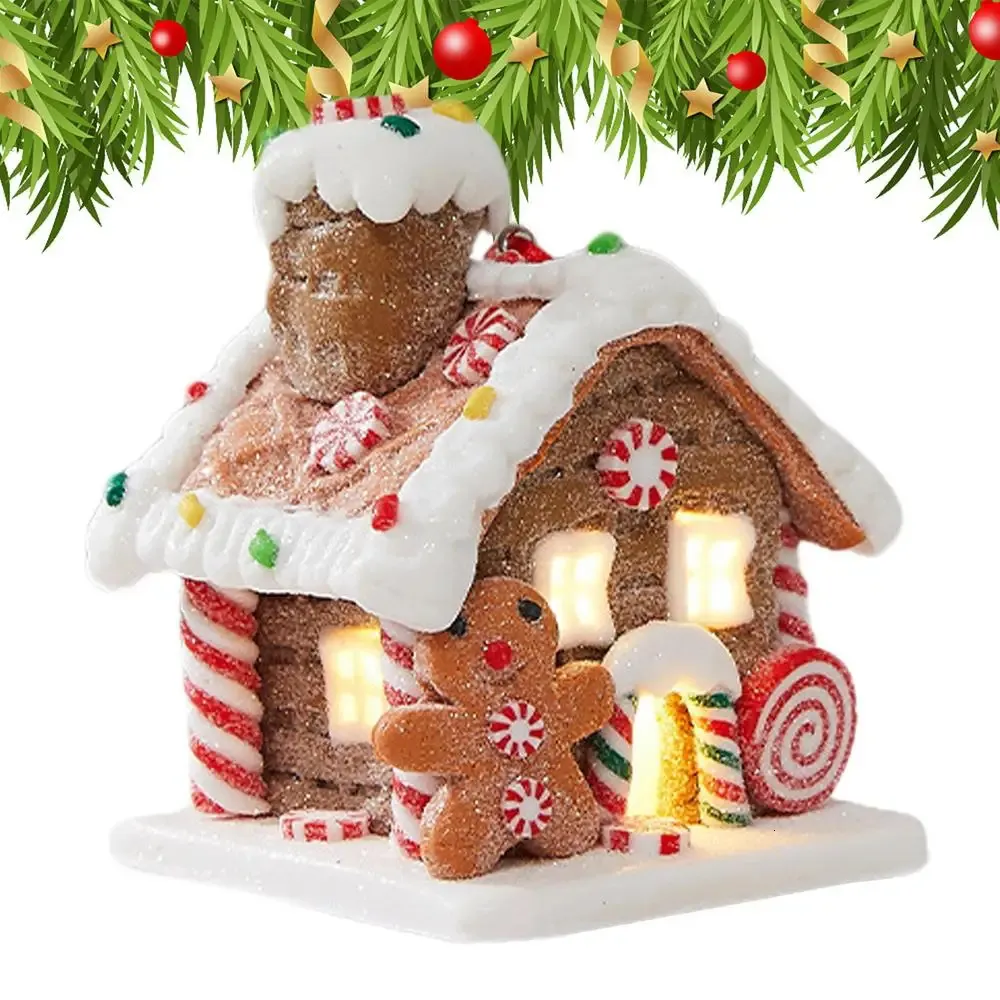 Light Up Gingerbread House Tree Topper - Fairy Tale Christmas Tree ...