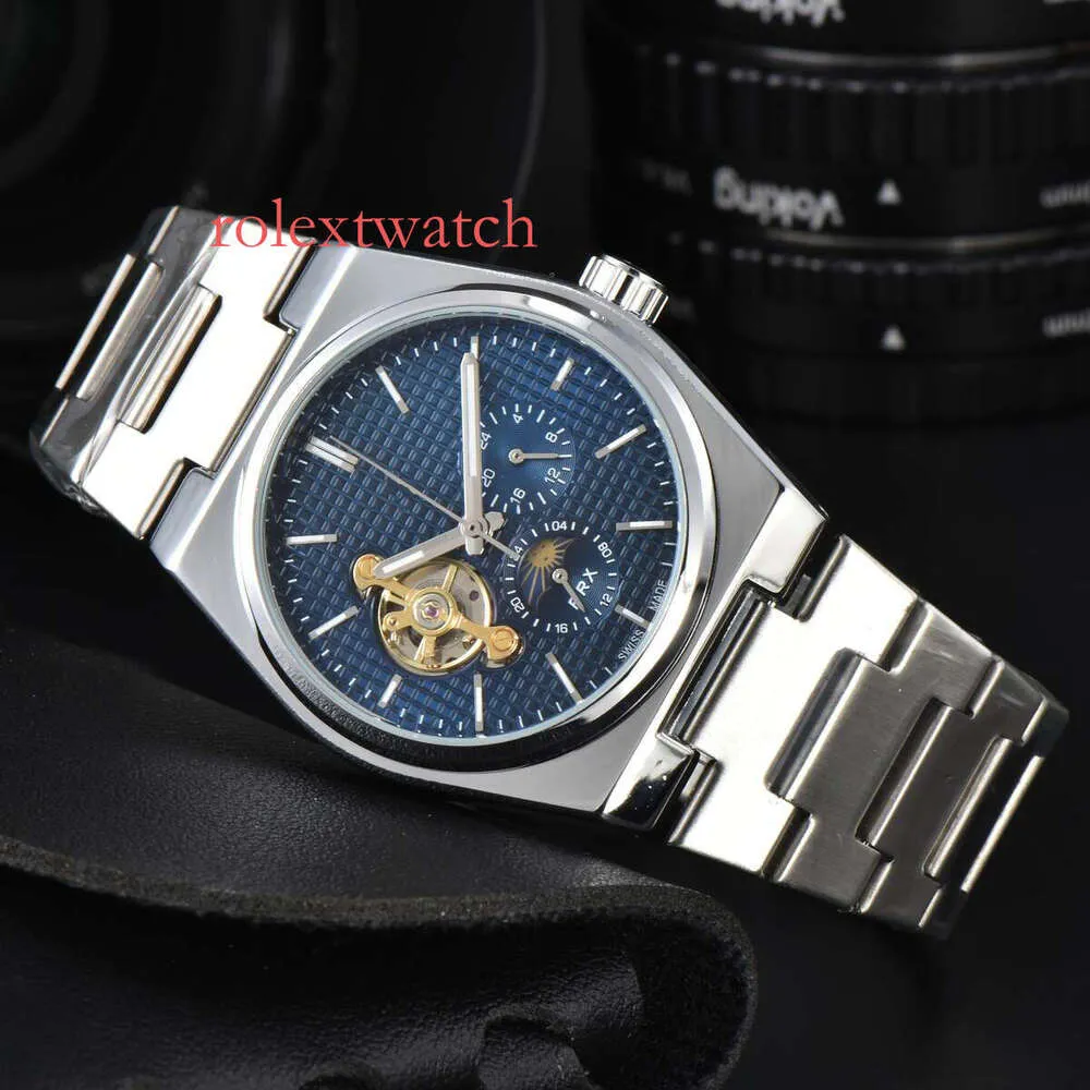 Tisot Flywheel Moon Phase Automatic Mechanical Men's Tag Heuer Watches ...