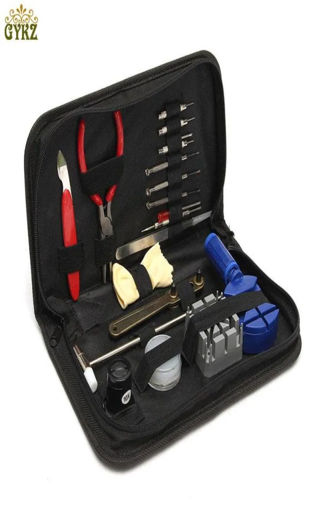 DHgate.com:Professional 19-Piece Watch Repair Tool Kit with Case ...