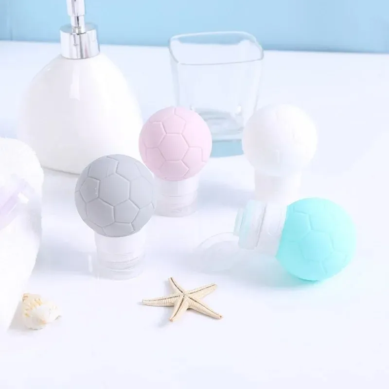Refillable Football-Shaped Silicone yeti water bottle for Shampoo ...