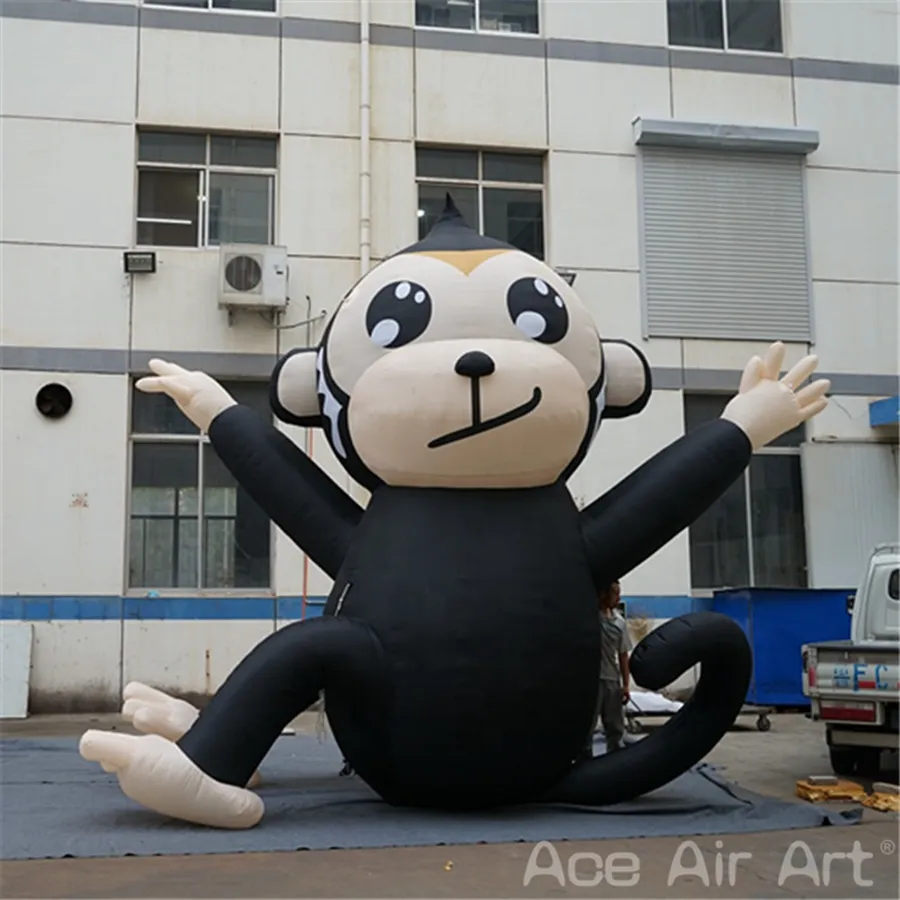 Giant Custom Inflatables: Large Cartoon Monkey Inflatable Model For ...