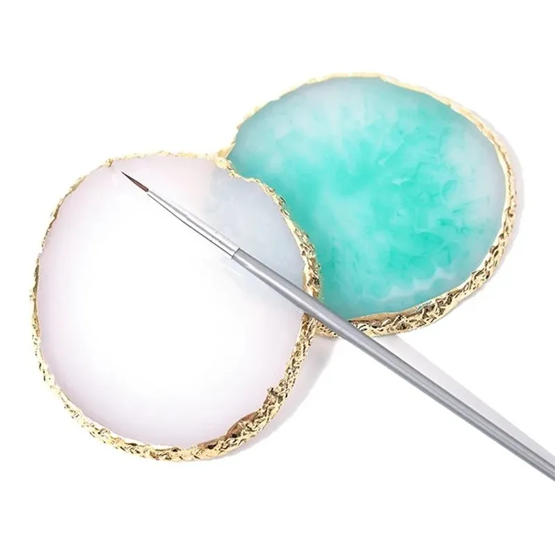 Resin Stone Color Palette Nail Color Palette For Nail Color Mixing ...