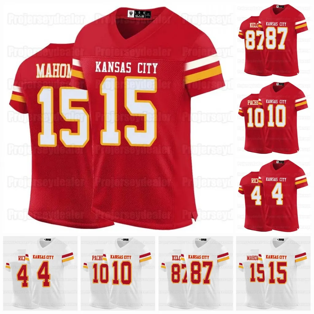 Kansas City Chiefs American Football Uniform Featuring Patrick Mahomes ...