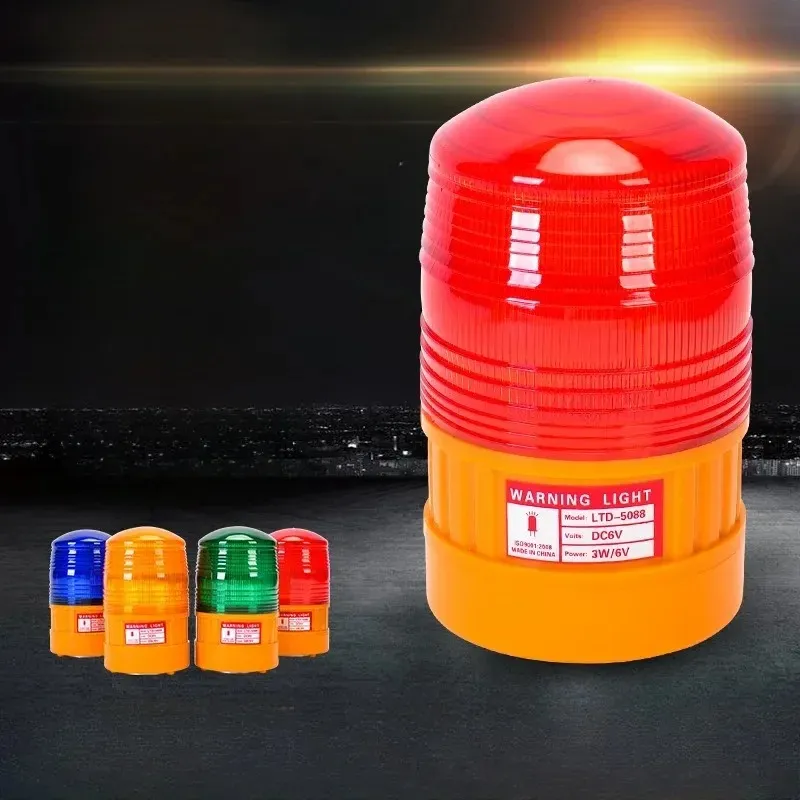 Emergency Flashing Warning Light - Battery Powered Strobe Beacon for ...
