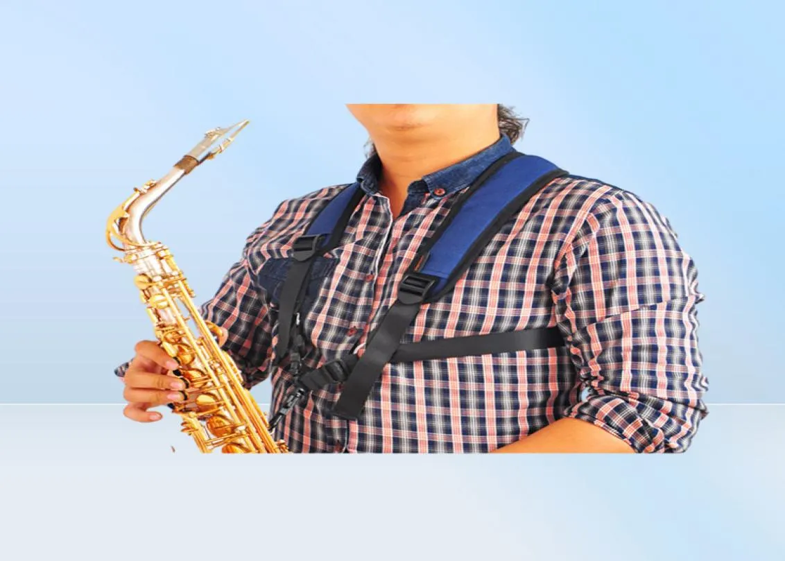 Comfort Saxophone Neck Strap - Adjustable Alto Tenor Sax Strap Lanyard ...