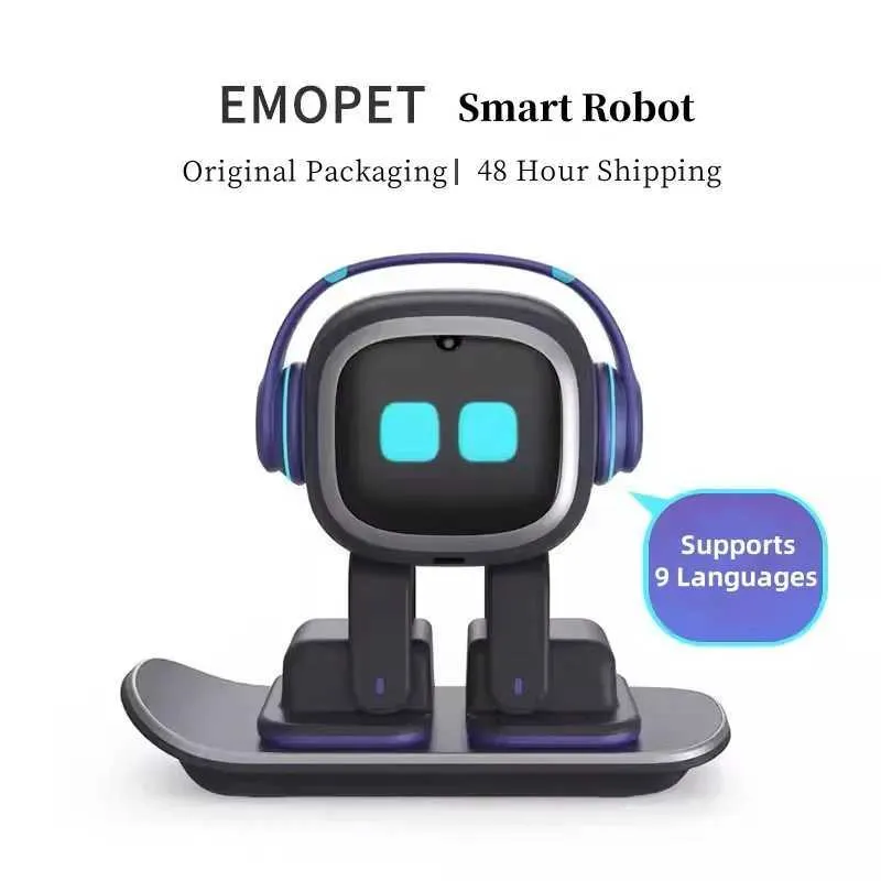 DHgate.com:EMO Robot: AI-Powered Voice Interactive Desktop Companion with Wireless Charging ...
