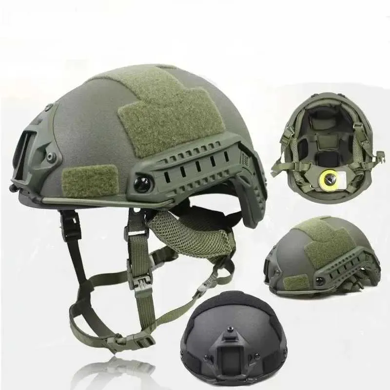 Fast MH Tactical German Helmets With Glass Fiber, Suspension Pad, And ...