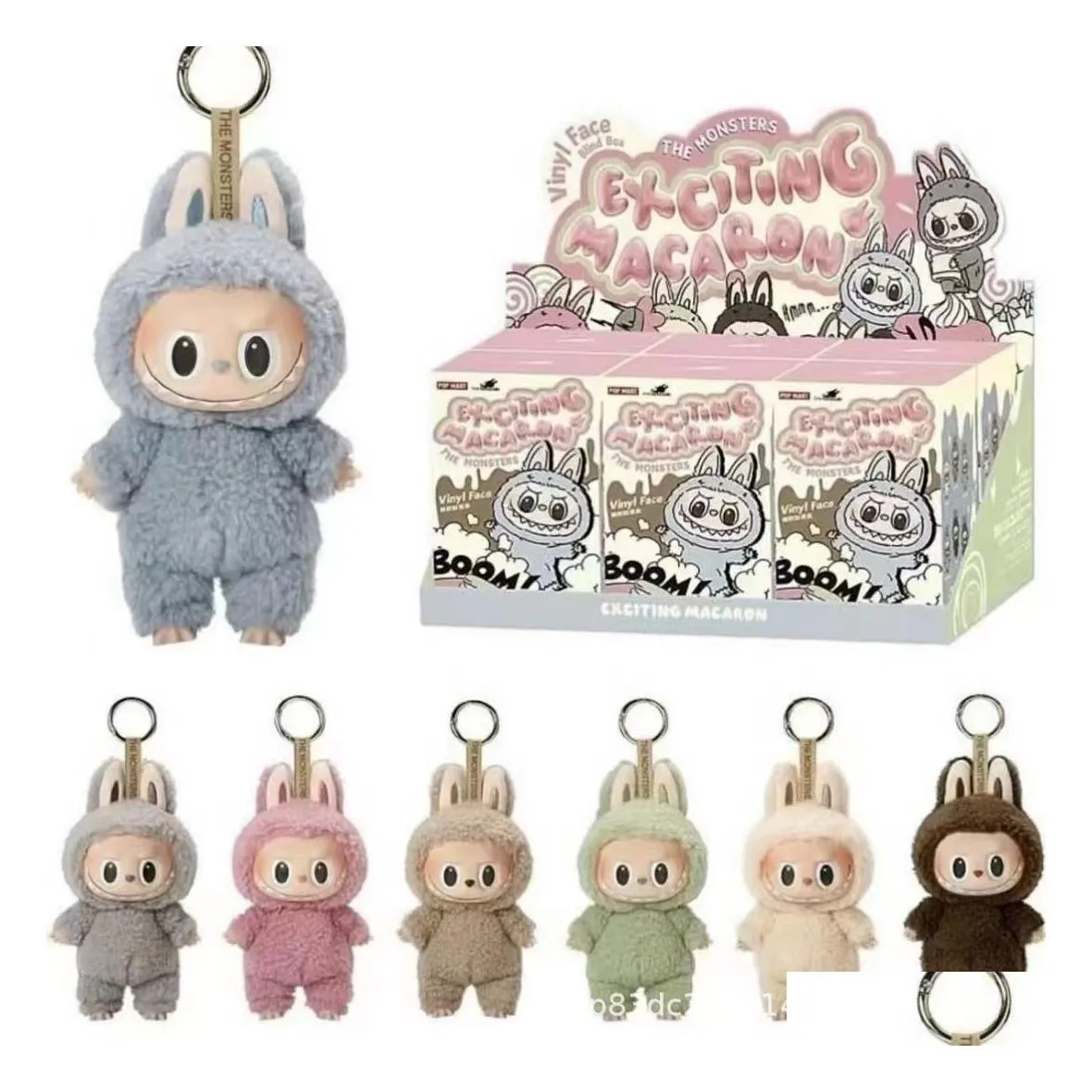 Labubu The Monsters Exciting Animation Needle Felted Character Dolls ...