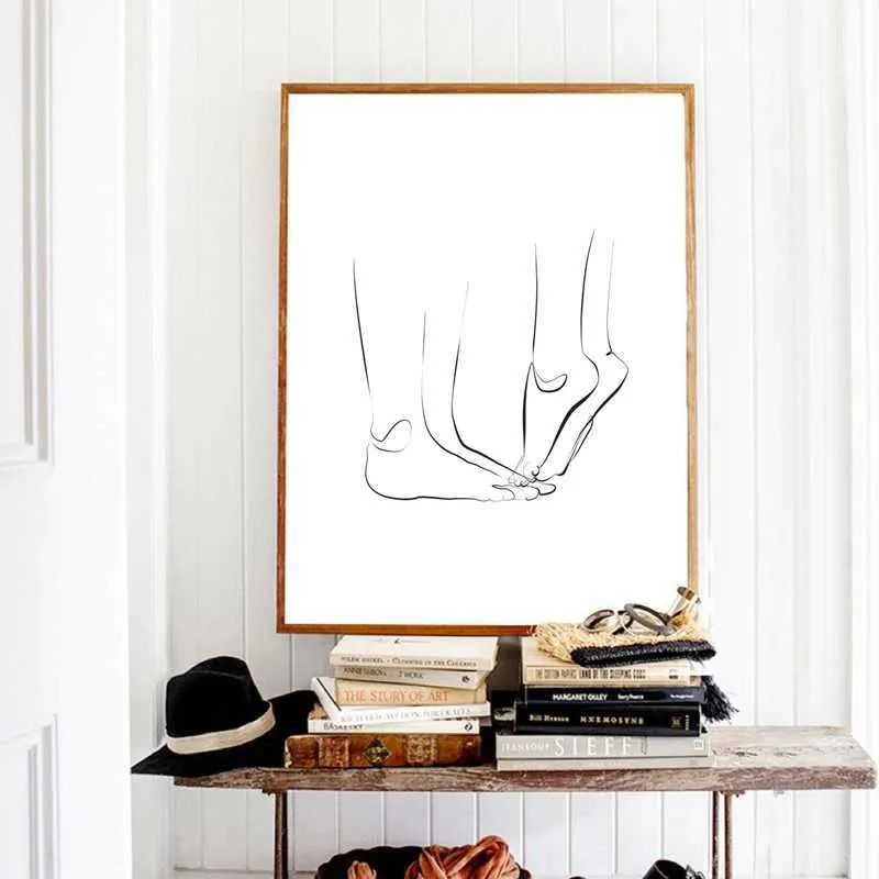 DecorXJ Romantic Couple Love Posters Abstract Fine... From Swagger ...