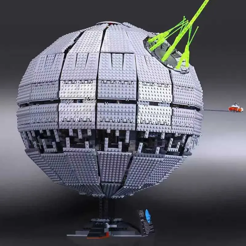 Death Star 3d Building Blocks Set Great Ultimate Weapon MOC Bricks ...