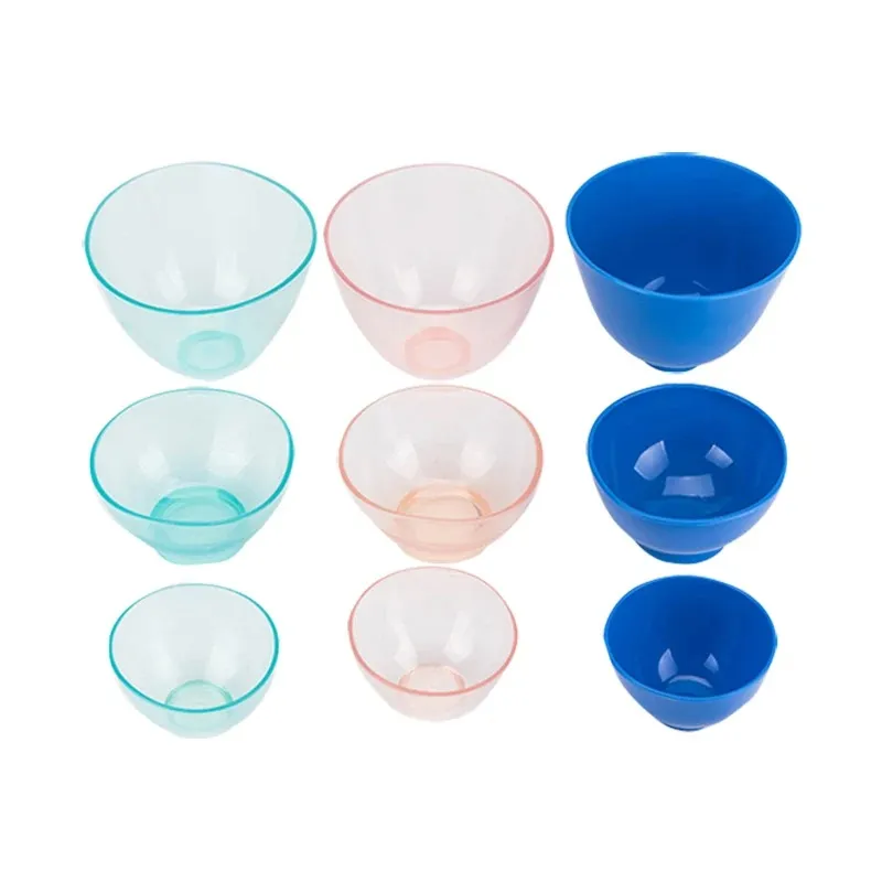 Dental Lab Mixing Bowl Set - High Elasticity Alginate Impression Bowls ...