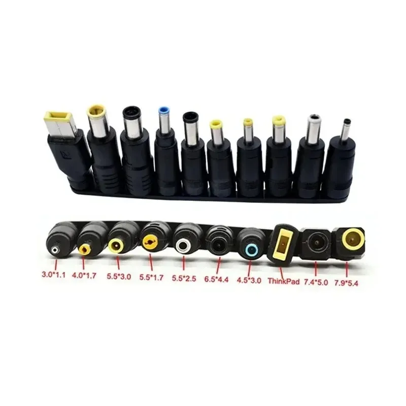 Universal Laptop Charger Adapter Tips - DC Power Connector Set for ...