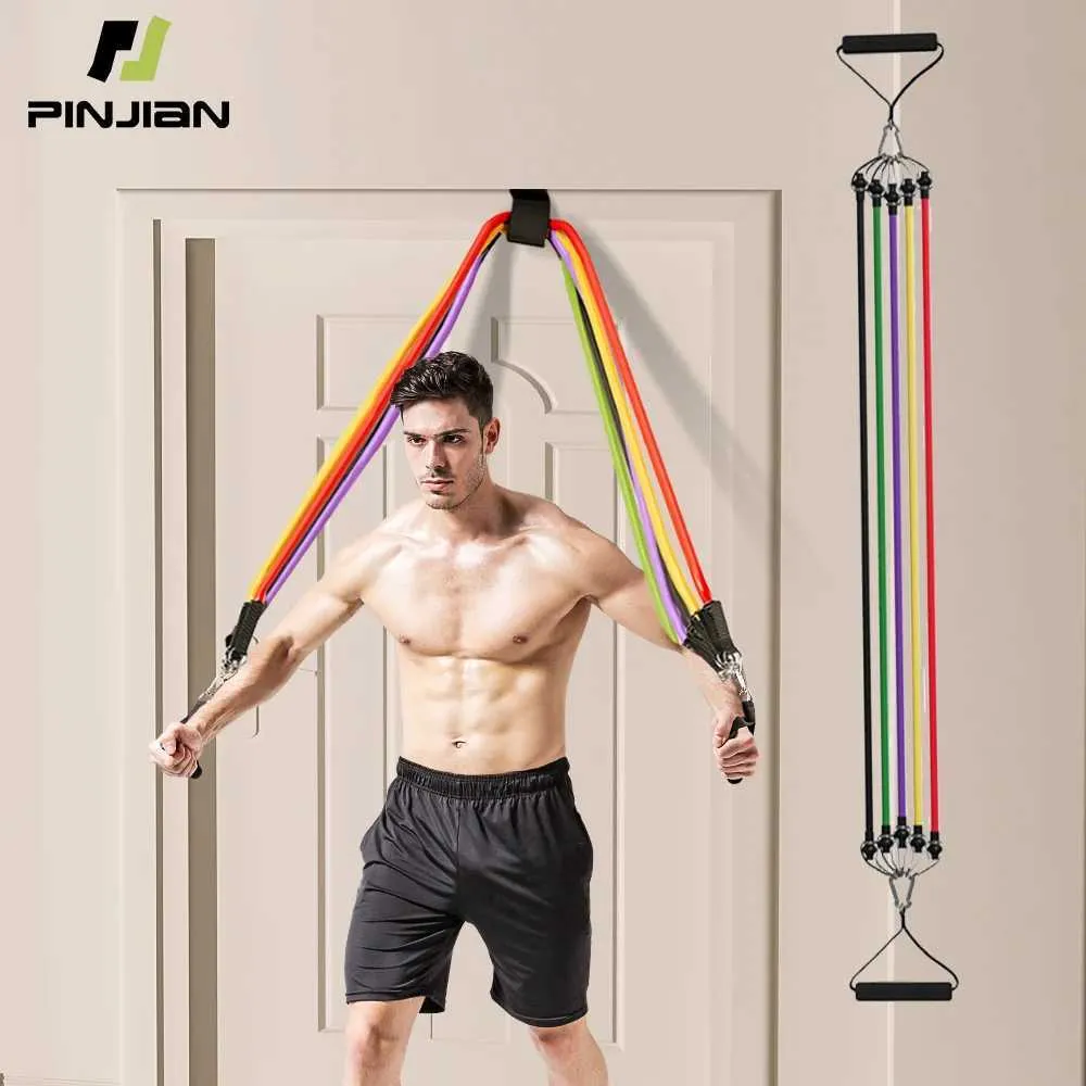 Portable Resistance Exercise Equipment Set: Multi-Functional Work Out ...