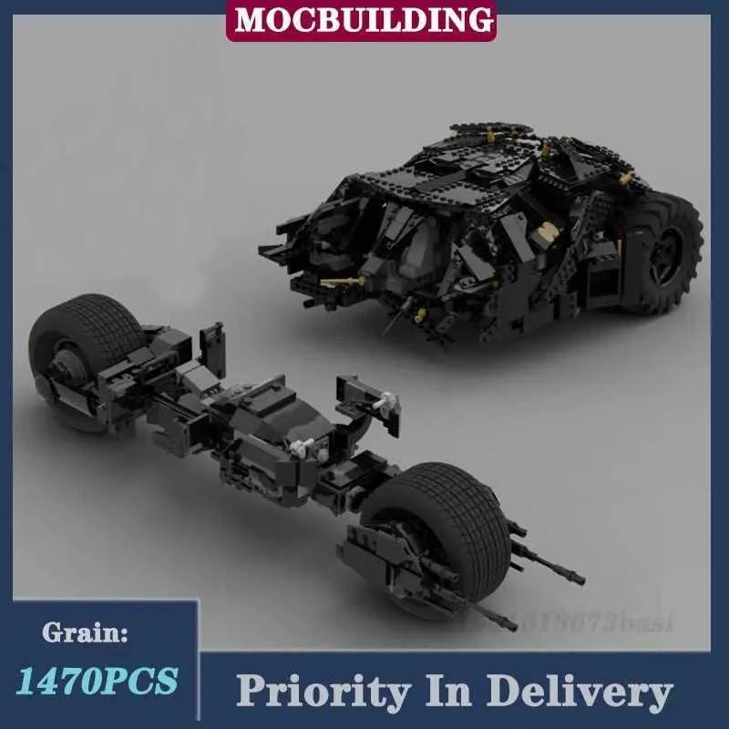 Batmobile UCS Series Technicians Model Dinosaur Building Blocks ...
