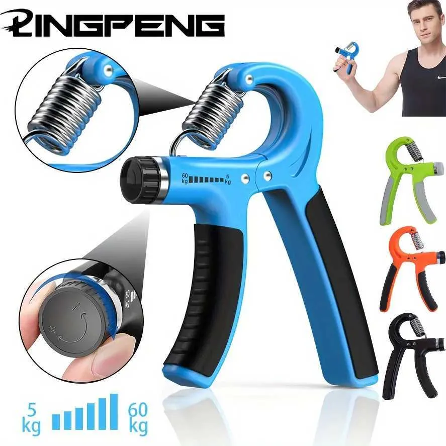 Adjustable R Type Hand Gripper Argos For Hand Muscle Strength And Wrist ...