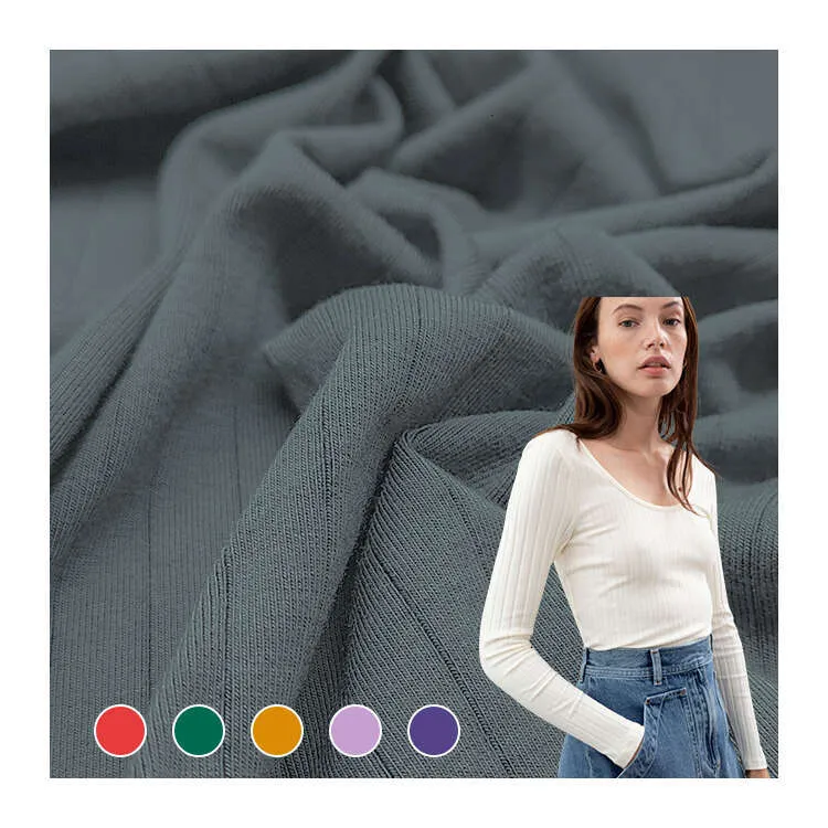 Stretch Bamboo Knit Jersey Fabric - Soft, Breathable, Baby Clothes, By ...