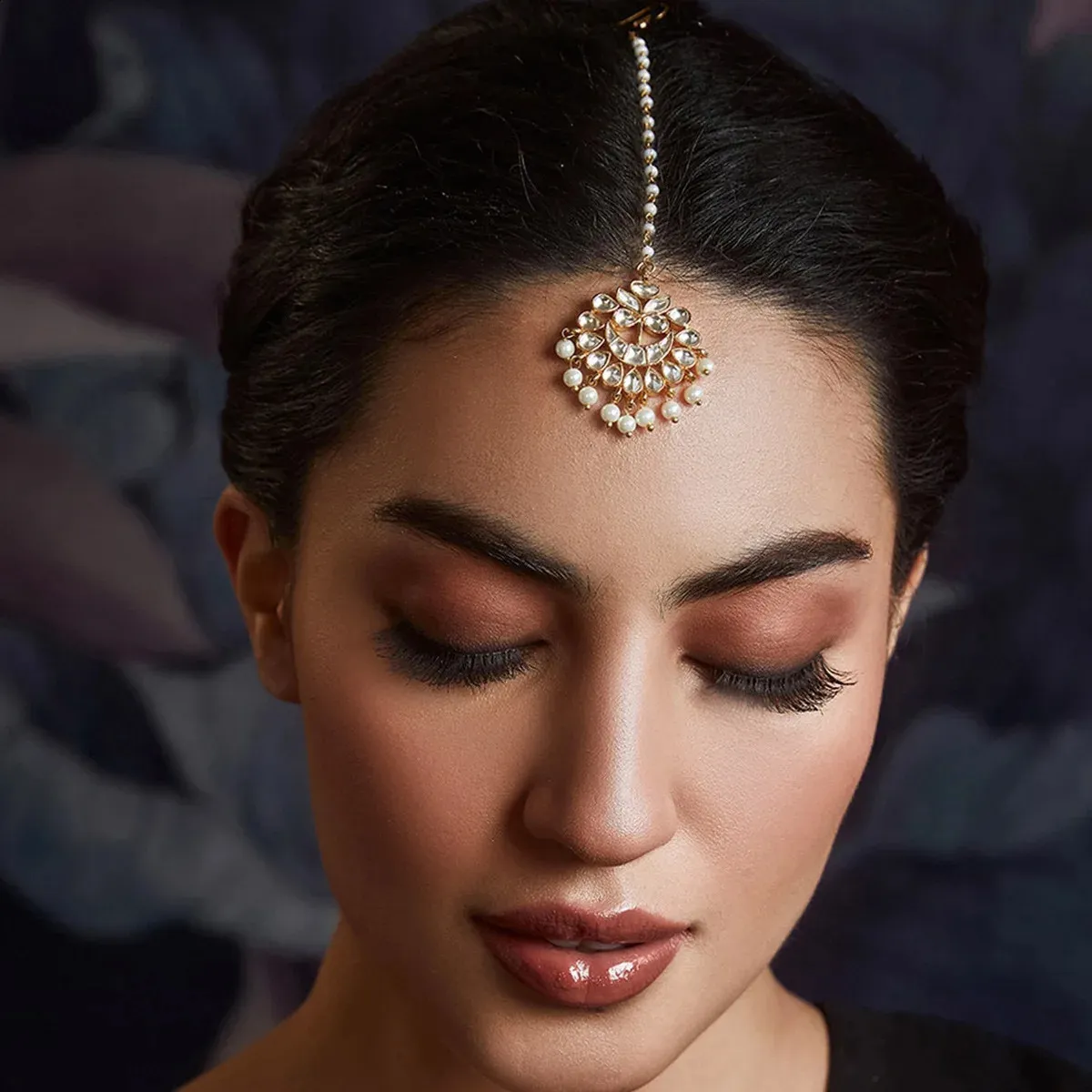 Pearl Forehead Chain for Women - Indian Wedding Headband Hair Accessory ...