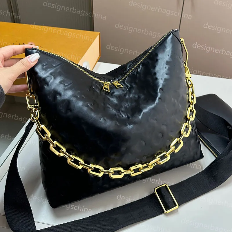 Thick Chain Leather Shoulder Bag Adjustable Strap... From ...