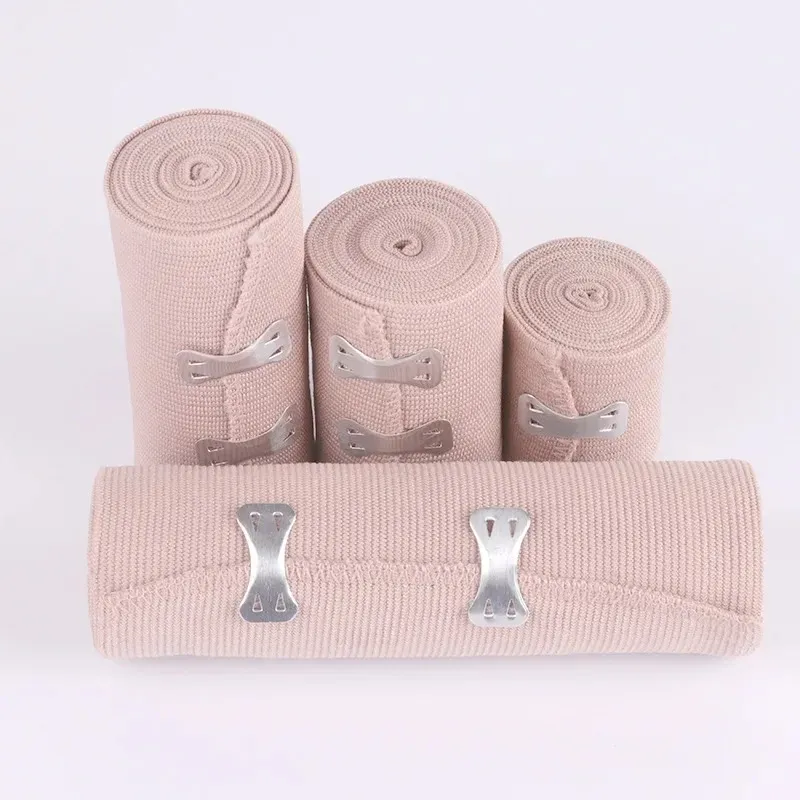 Skin Tone Elastic Bandage Roll - High Stretch Compression Wrap for ...