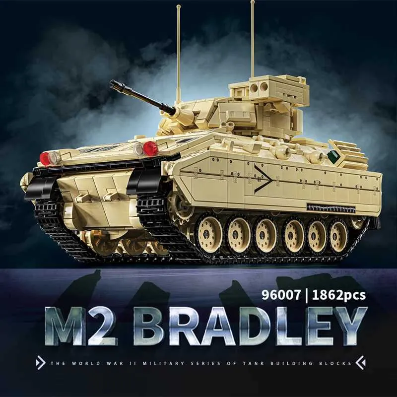 Remote Control Tank Toy Building Block Armored Vehicle Kit ...