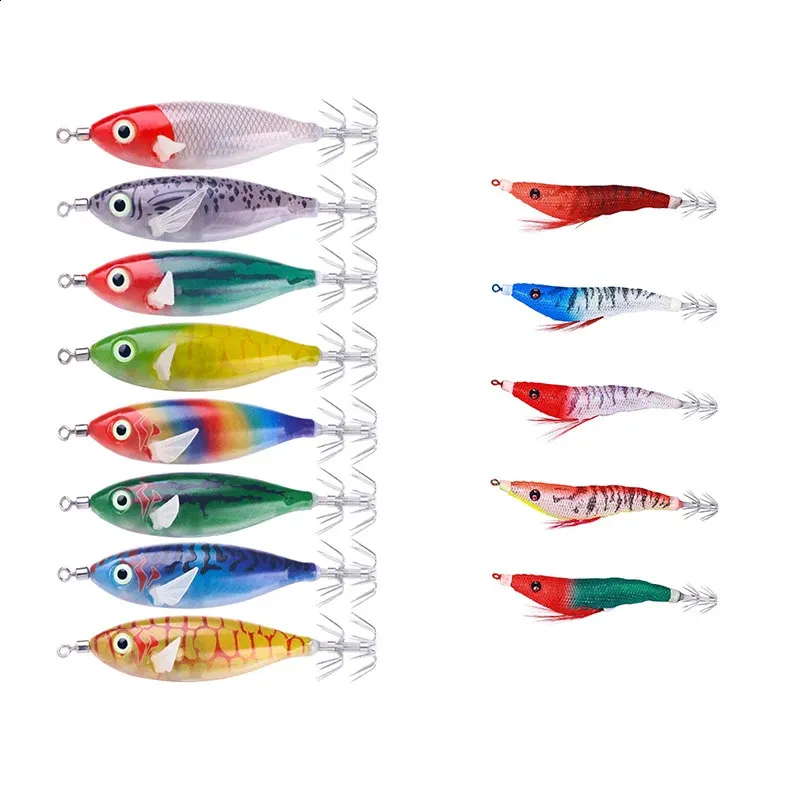 10 Pack Horizontal Squid Shark Bite Clamps For Artificial Bait Fishing ...