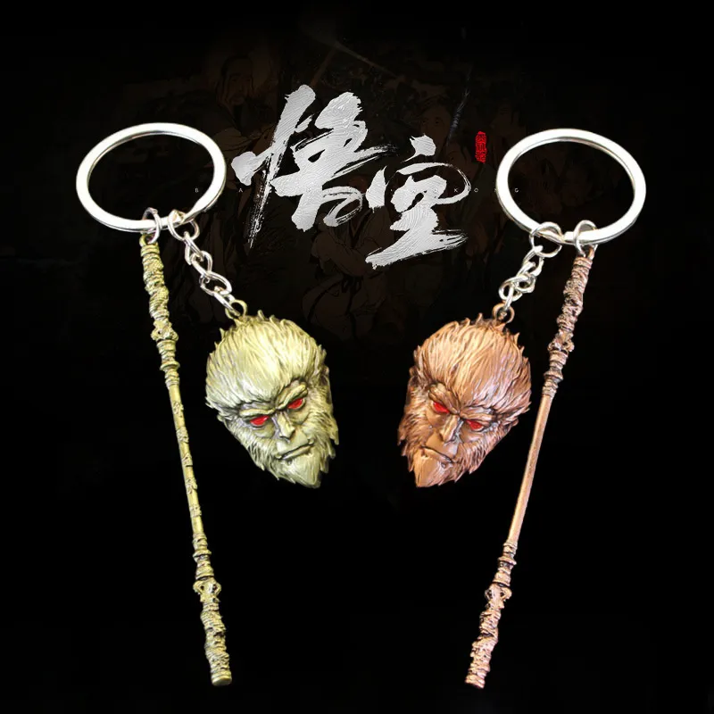 DHgate.com:Black Myth Wukong Keychain - Vibrant Design for Anime Fans ...