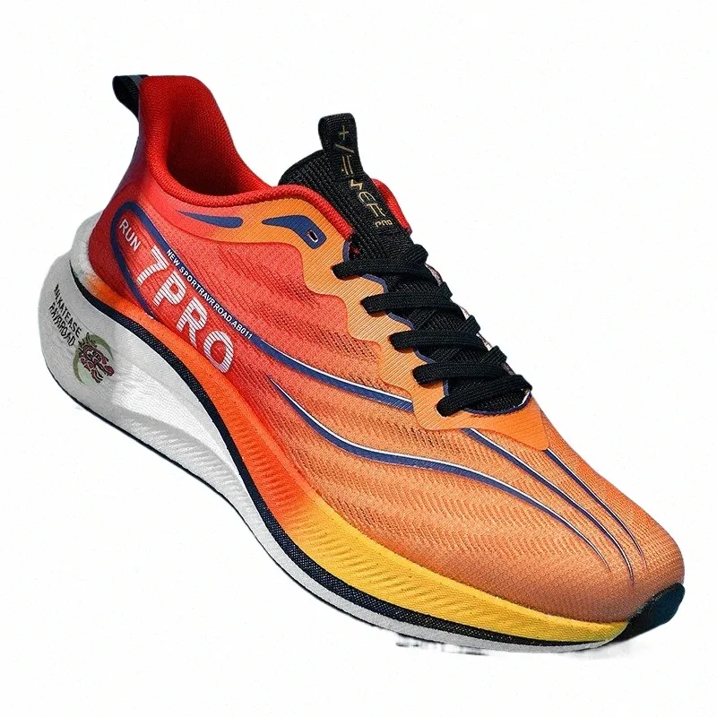 Summer Men's Running Shoes New Professional Carbon Plate Sports ...