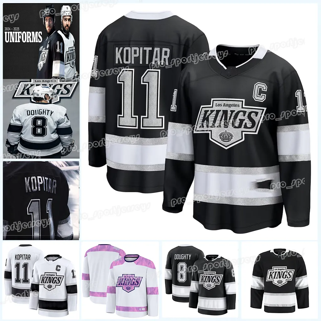 LA New Brand Nhl Hockey Shirts 2022 25 Featuring Drew Doughty, Adrian ...