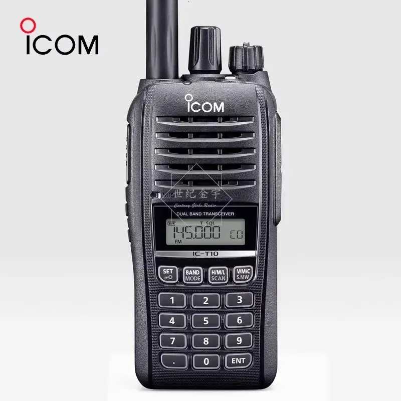 ICOM IC T10 Radio Intercom VHF Marine Corps Transceiver T10 Long ...