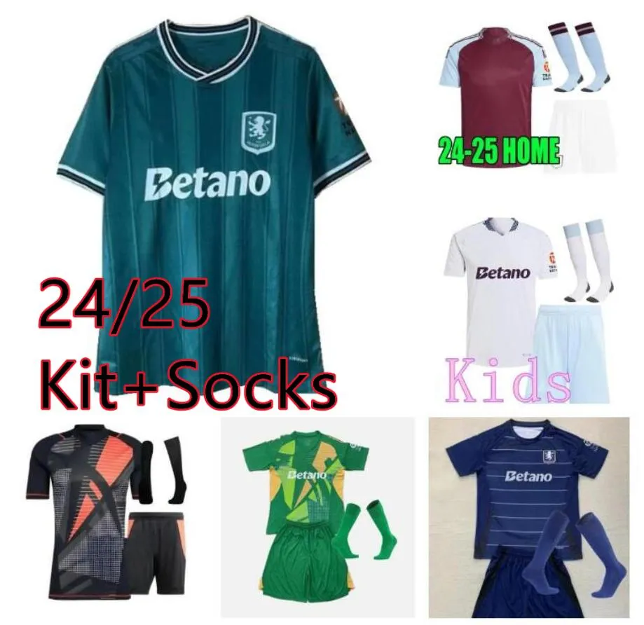 BAILEY 2022 2025 4XL Ireland Soccer Kit Featuring KAMARA, Aston Villa ...