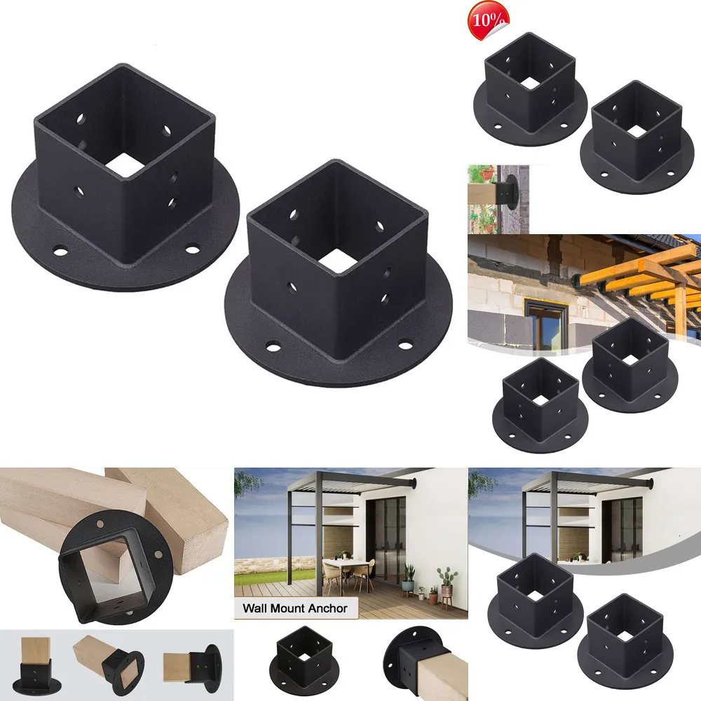 New New Square Fence Pole Flange Base Floor... From Cleanfoot ...