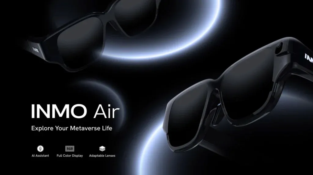 INMO AR Inmo Ar Glasses Wireless 3D Cinema & Steam VR Game Compatible ...