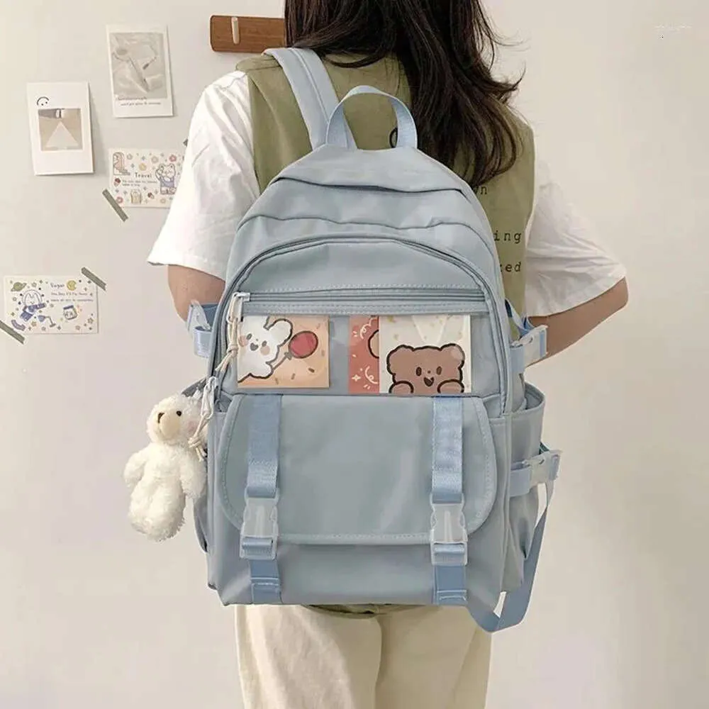 Kawaii Backpacks: Korean Inspired Junior High School Book Bag For ...