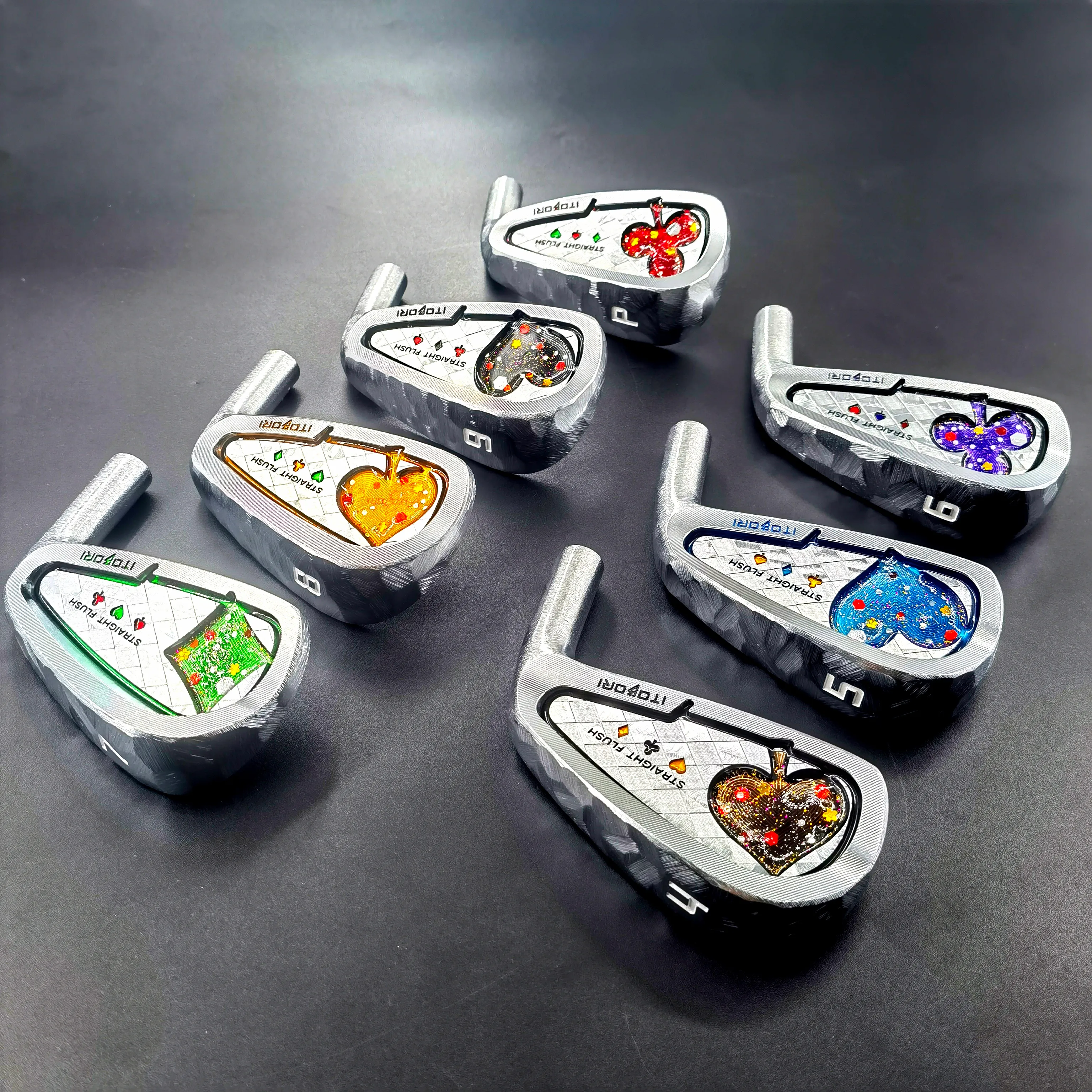 Itobori Poker Golf Forged Irons Set Clubs 4 9, P Precision Forged Golf ...