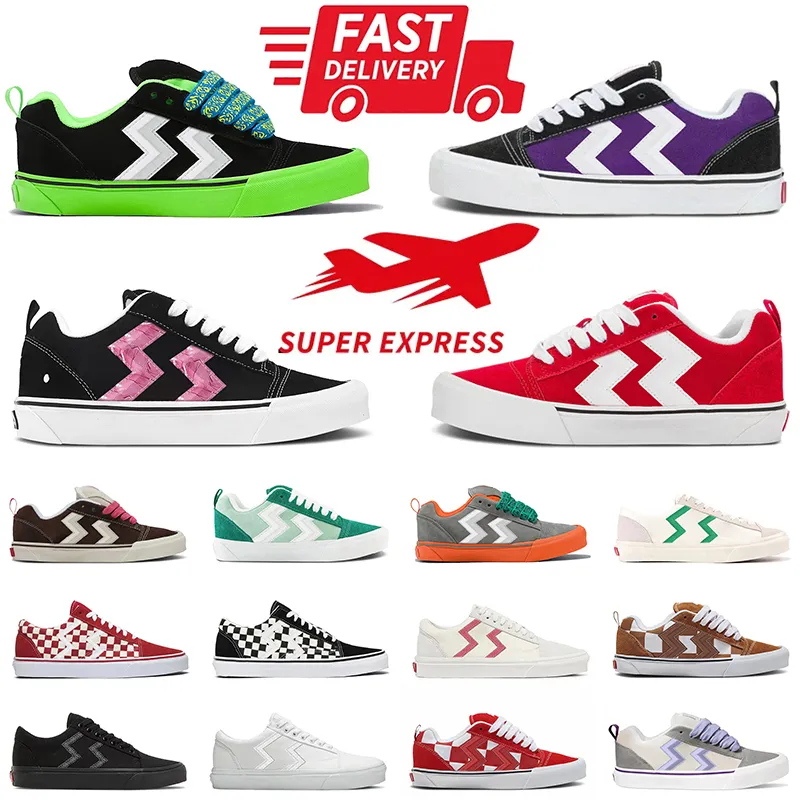 Fashion Designer Knu Skool Sneakers Stack Platform Casual Skate Shoes ...