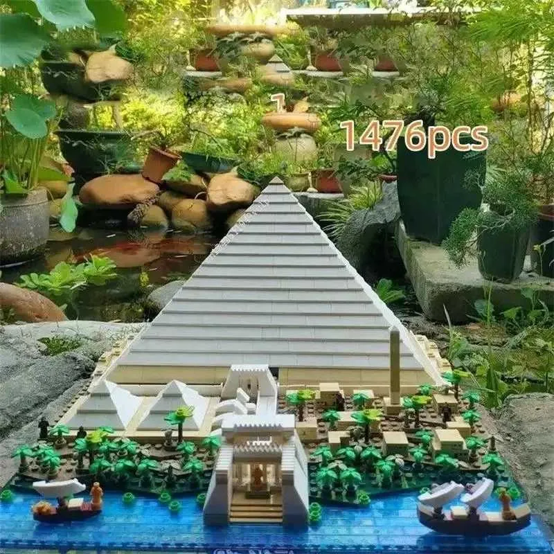 Blocks Giza Pyramid Model City Architecture... From Us_rhode_island ...