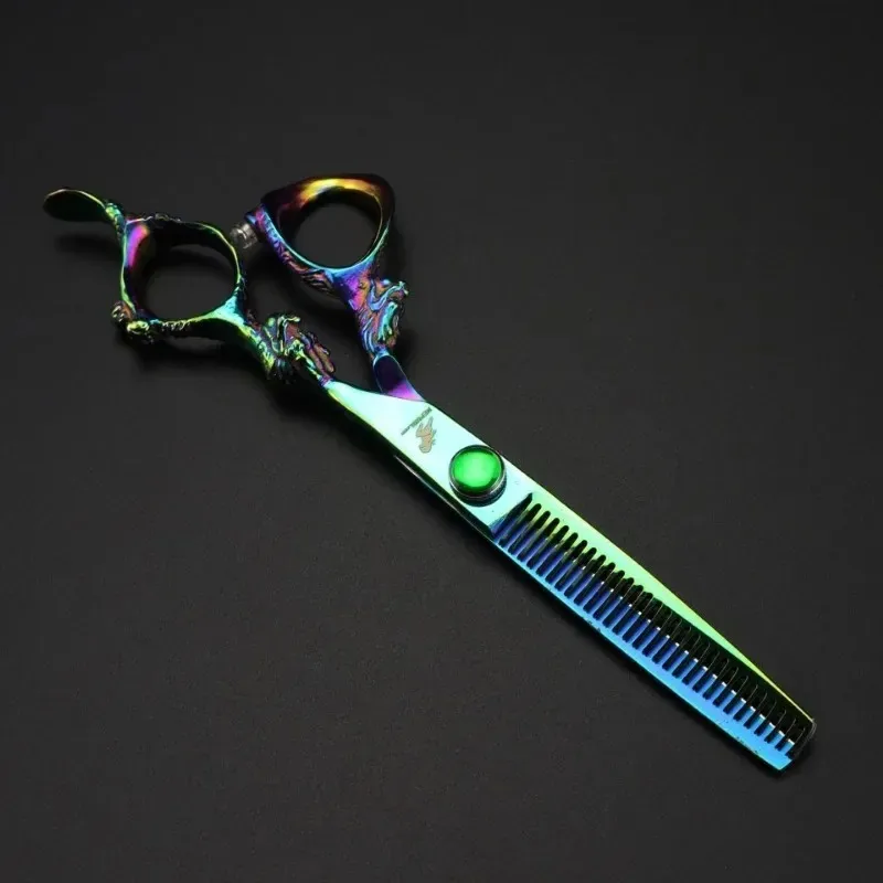 Hair Scissors Thinning Shears 6 Inch Stainless Steel Haircut Scissors ...