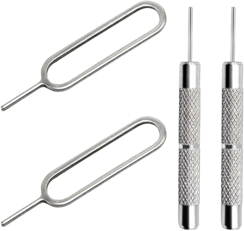 4-Pack SIM Card Removal Tool - Universal Ejector Pin Key, SIM Tray ...