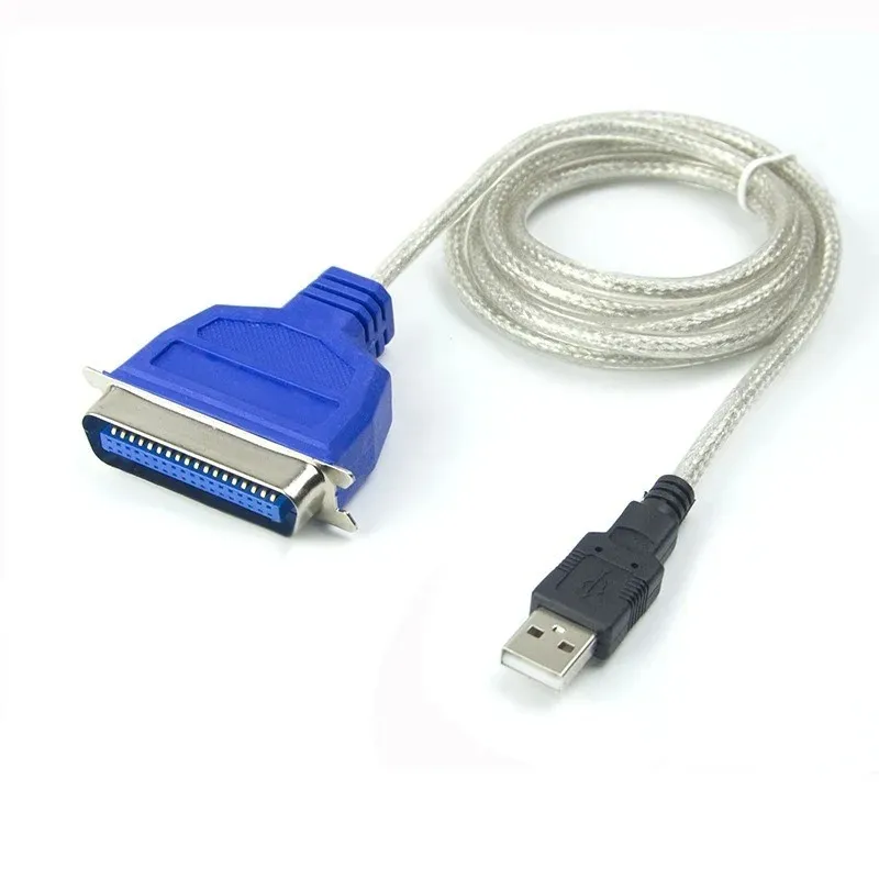 DHgate.com:2024USB 2.0 Male to Female Parallel Printer Port Cable IEEE ...