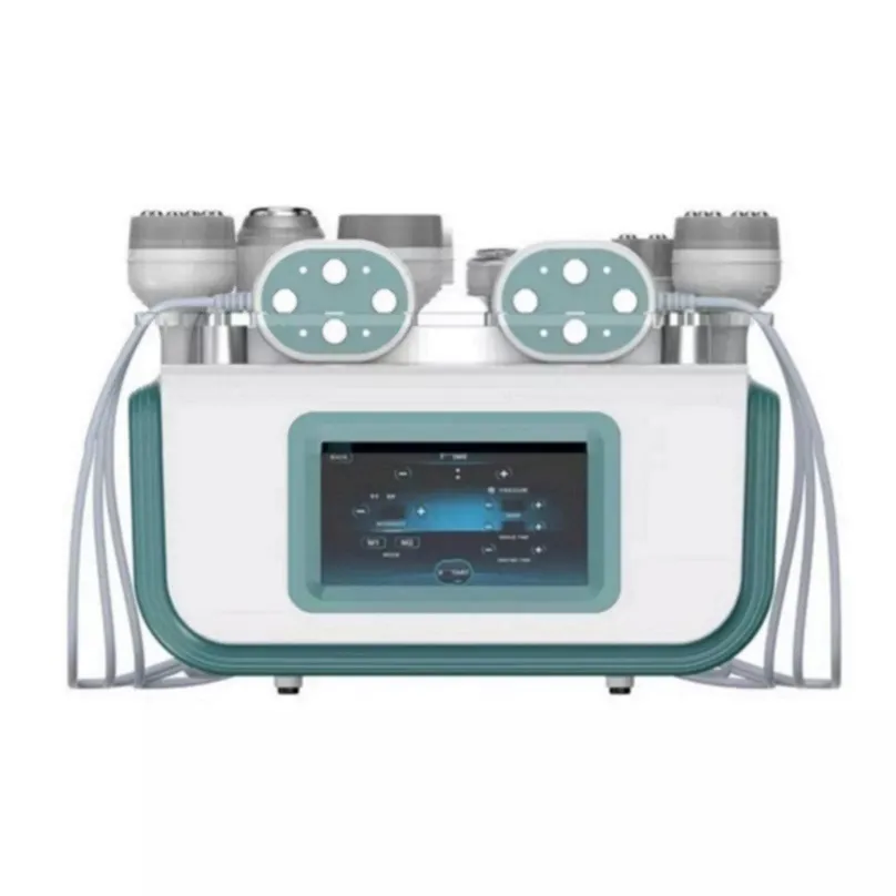 8 في 1 الموجات فوق الصوتية RF Lipo Laser 40K الموجات فوق الصوتية تنفس ...