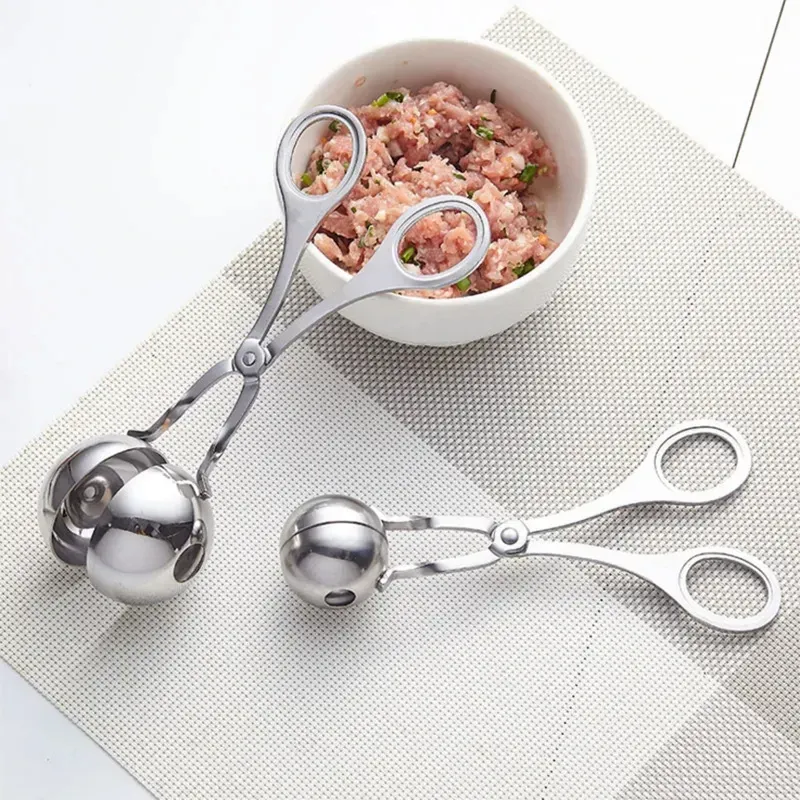 Stainless Steel Meatball Butt Clamps Pill With Grip Round Rice Ball ...