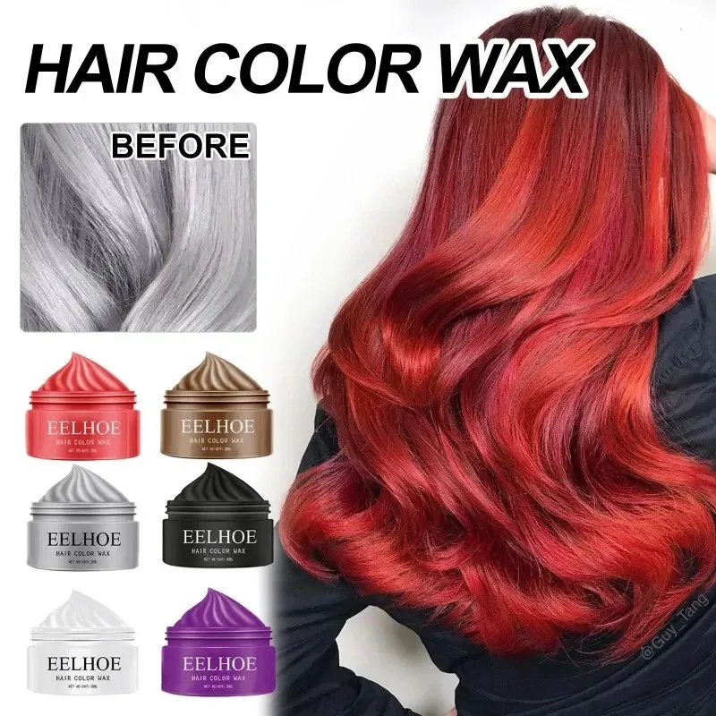 Temporary Hair Color Shampoo: Natural Matte Instant Hair Dye for ...