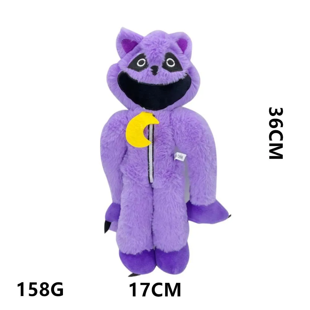 Smiling Critters Catnap Plush Soft Stuffed Purple Cat Doll Pillow Toy ...